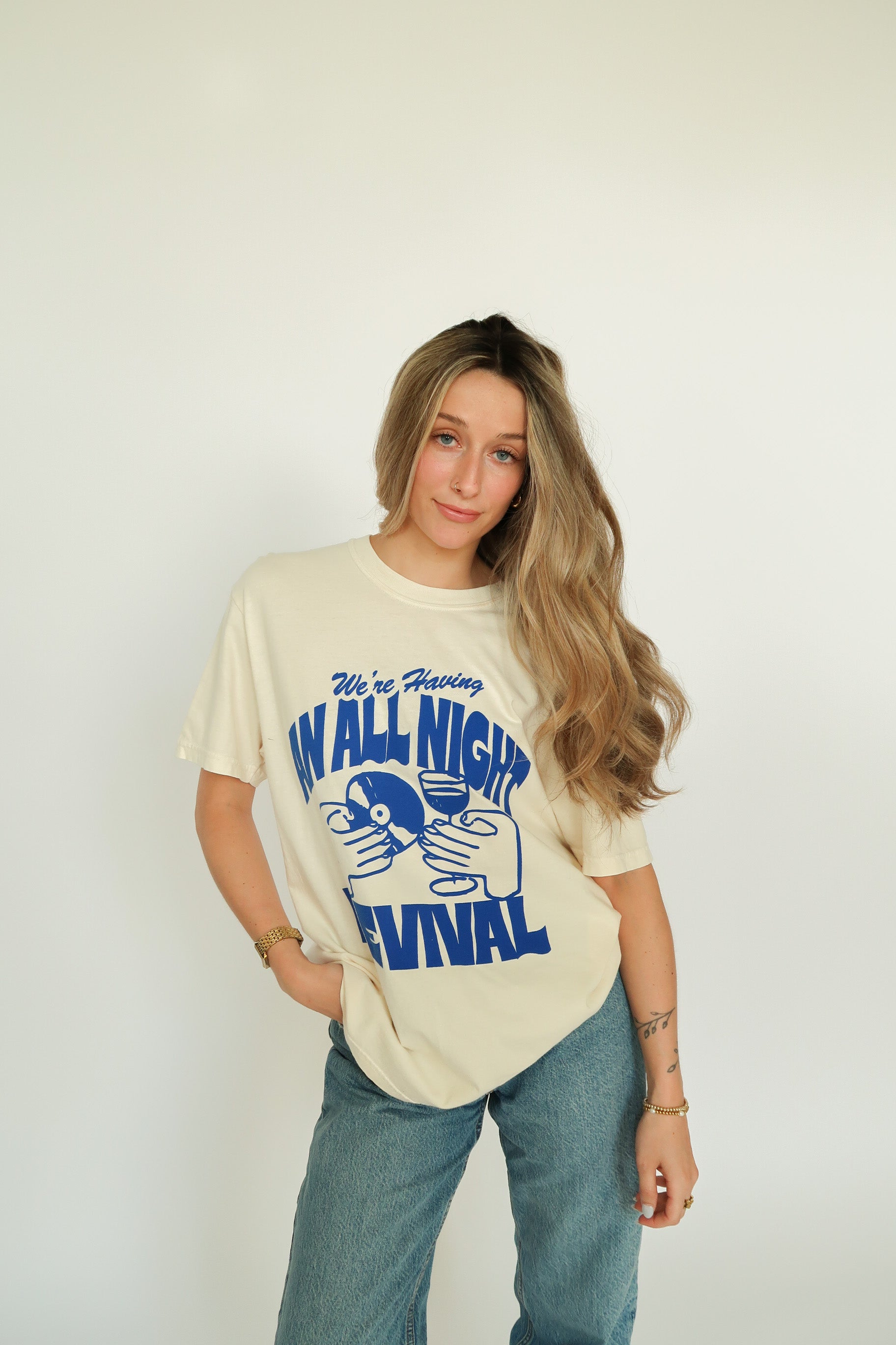All Night Revival T-Shirt – BettyJo's Boutique